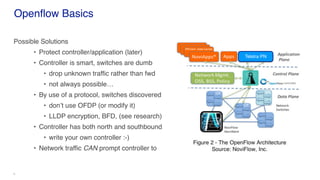 SDN and Security: some real-world experience | PPT