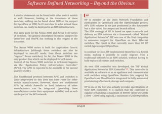 SDN - beyond the obvious | PPT