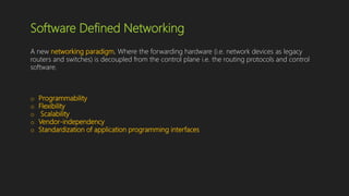 SDN/NFV Sudanese Research Group Initiative | PPT