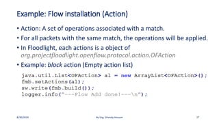 SDN applications with floodlight | PDF