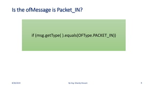 SDN applications with floodlight | PDF