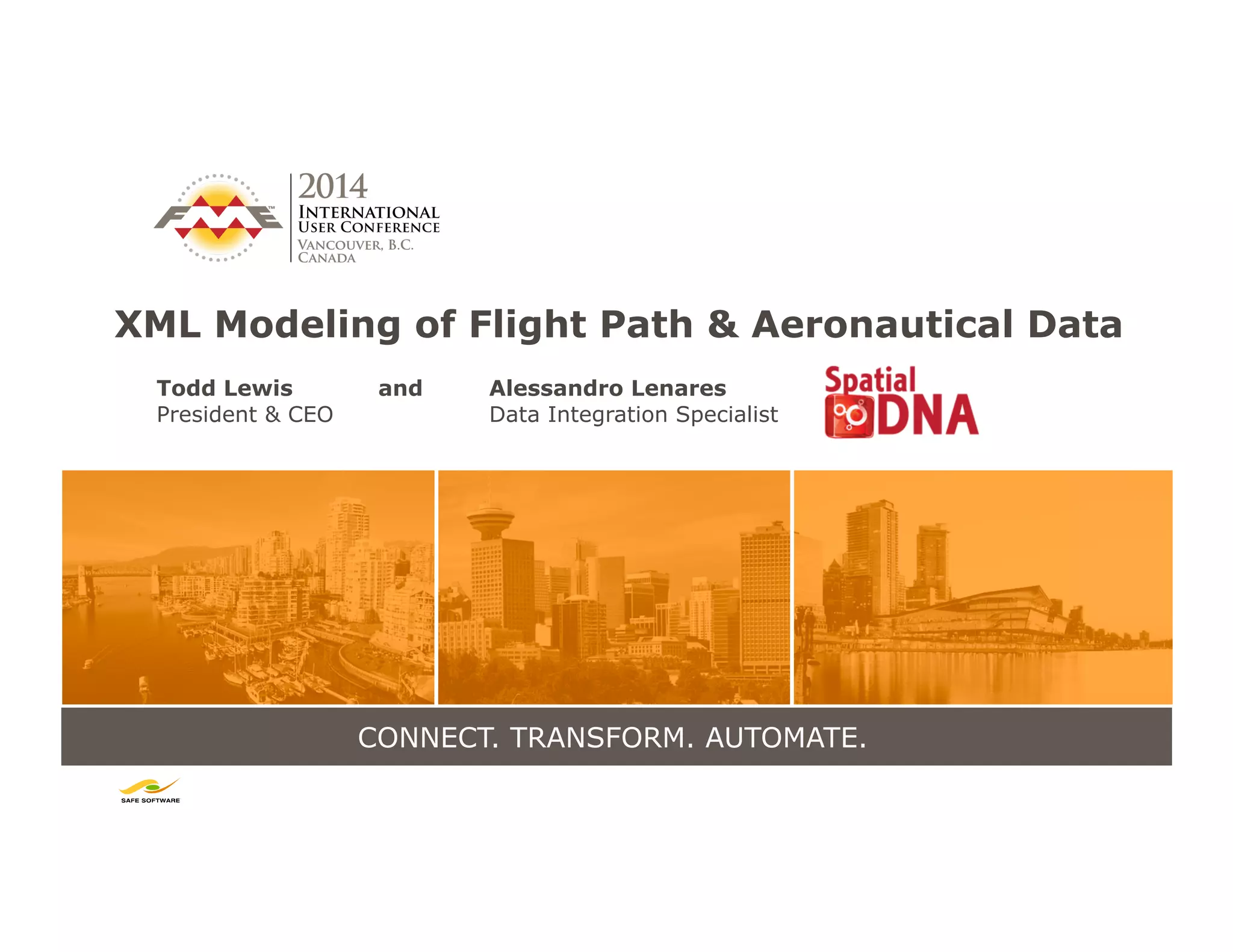 XML Modelling of Flight Paths and Aeronautical Data | PDF
