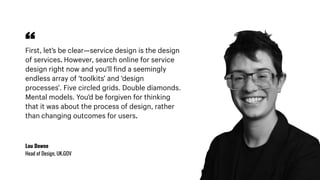 Introduction to Service Design Thinking & Doing | PDF
