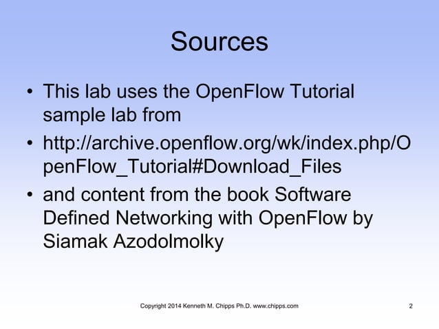 Sdn command line controller lab | PPT