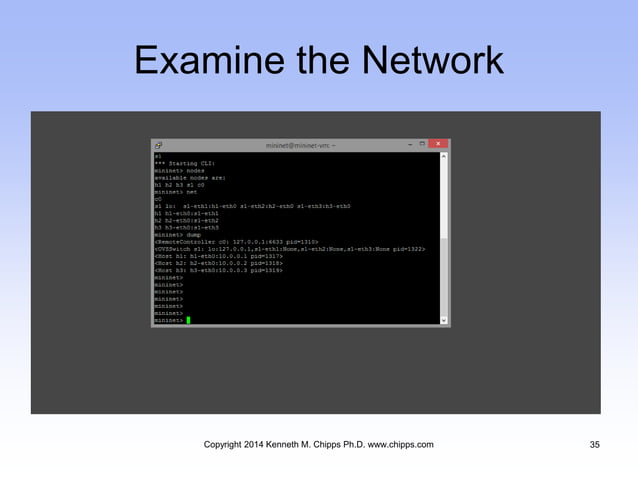 Sdn command line controller lab | PPT