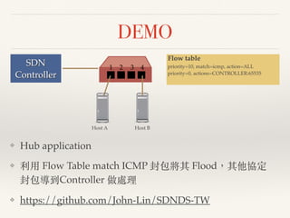 Developing SDN apps in Ryu | PPT