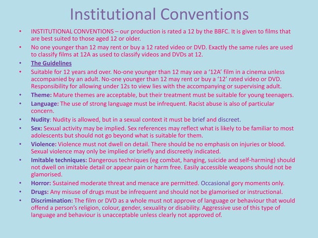 Evaluation Question 1 - final draft | PPT