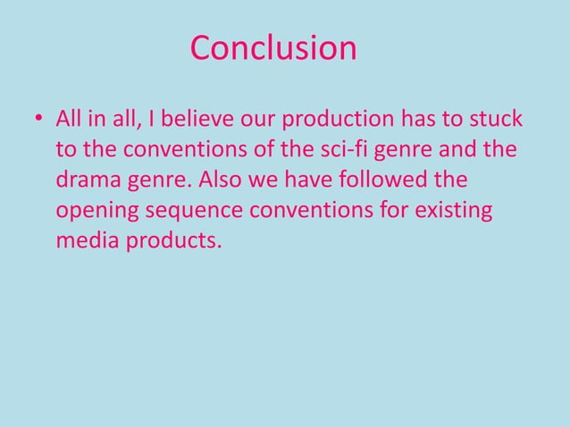 Evaluation Question 1 - final draft | PPT