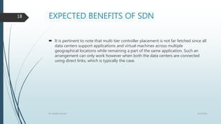 Sdn in big data | PPTX
