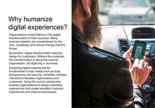 Humanizing Digital Experiences | PPT