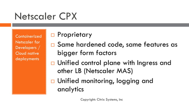 Load Balancing For Containers And Cloud Native Architecture Ppt