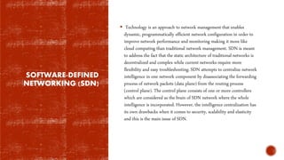 Sdn Networking | PPTX | Computer Networking | Computing