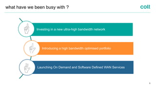 Colt Network On Demand | PDF