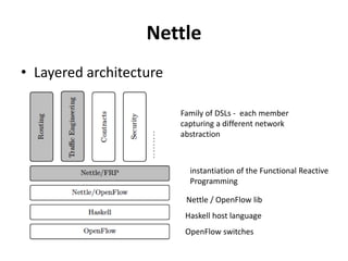 SDN Networks Programming Languages | PPTX | Programming Languages | Computing
