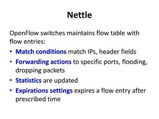SDN Networks Programming Languages | PPTX | Programming Languages | Computing