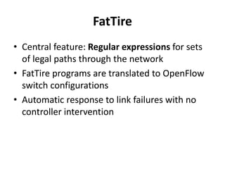 SDN Networks Programming Languages | PPTX | Programming Languages ...