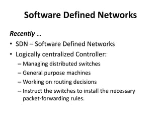SDN Networks Programming Languages | PPTX | Programming Languages | Computing