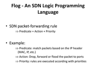 SDN Networks Programming Languages | PPTX | Programming Languages ...