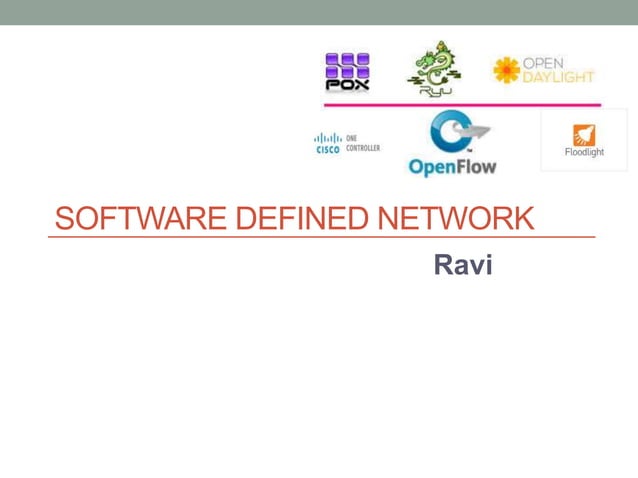 Software Defined Network Sdn Pptx Computer Networking Computing