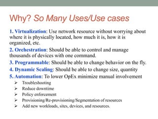Software Defined Network - SDN | PPTX