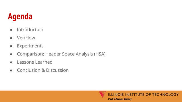 VeriFlow Presentation | PPT