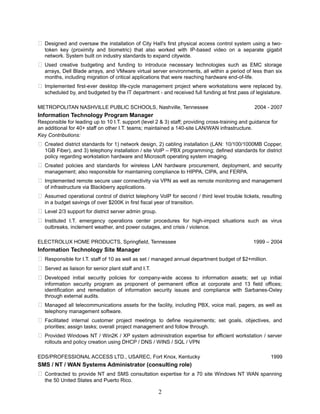 Resume of Scott Oglesby | PDF