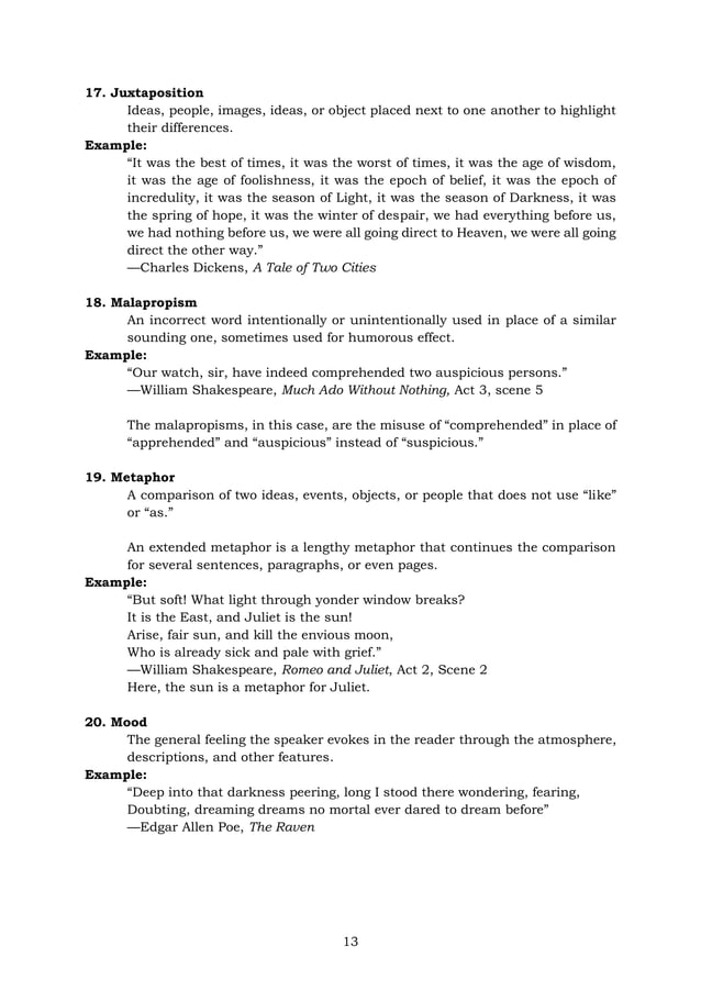 Sdo navotas creative_writing_q2_m1_elements, techniques and literary ...