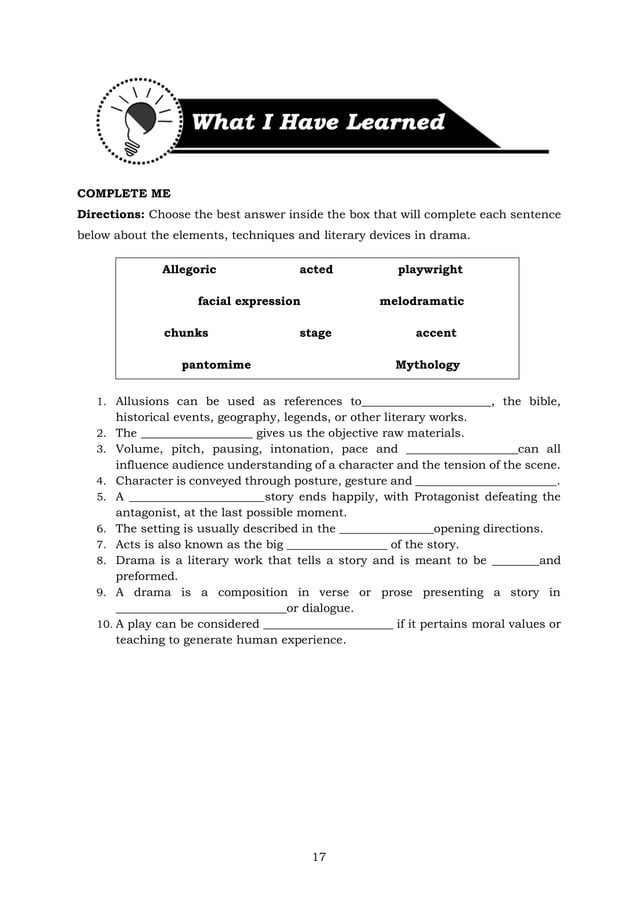 Sdo navotas creative_writing_q2_m1_elements, techniques and literary ...