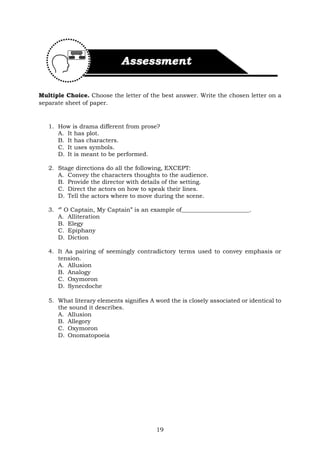 Sdo navotas creative_writing_q2_m1_elements, techniques and literary ...
