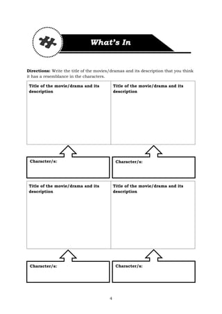 Sdo navotas creative_writing_q2_m2_intertextuality in drama.fv(22) | PDF