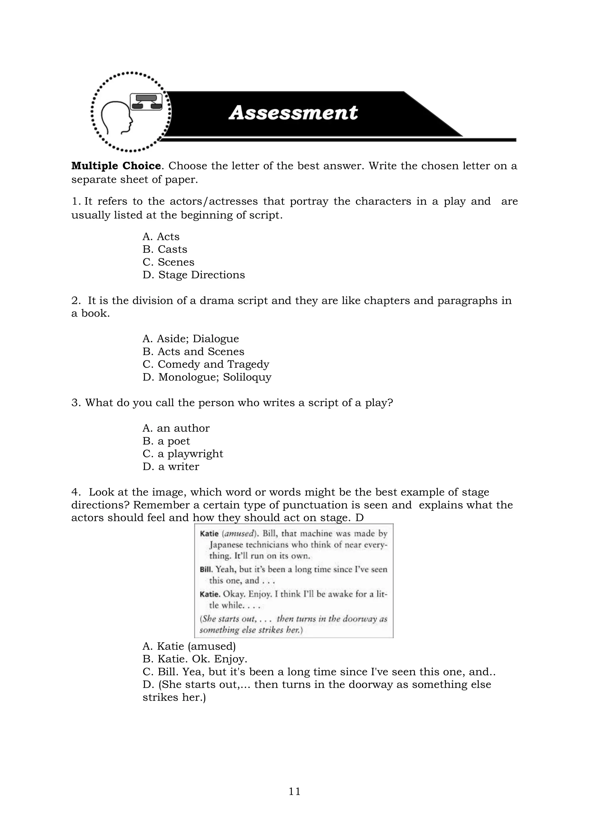 Sdo navotas creative_writing_q2_m3_elements of drama (one - act play ...