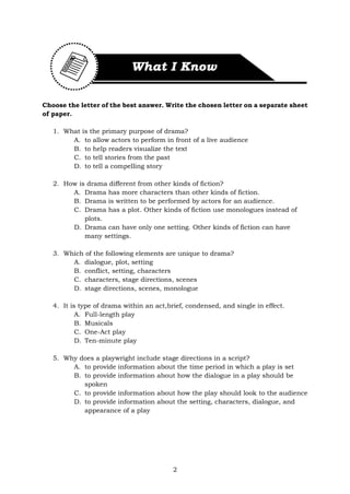 Sdo navotas creative_writing_q2_m3_elements of drama (one - act play ...