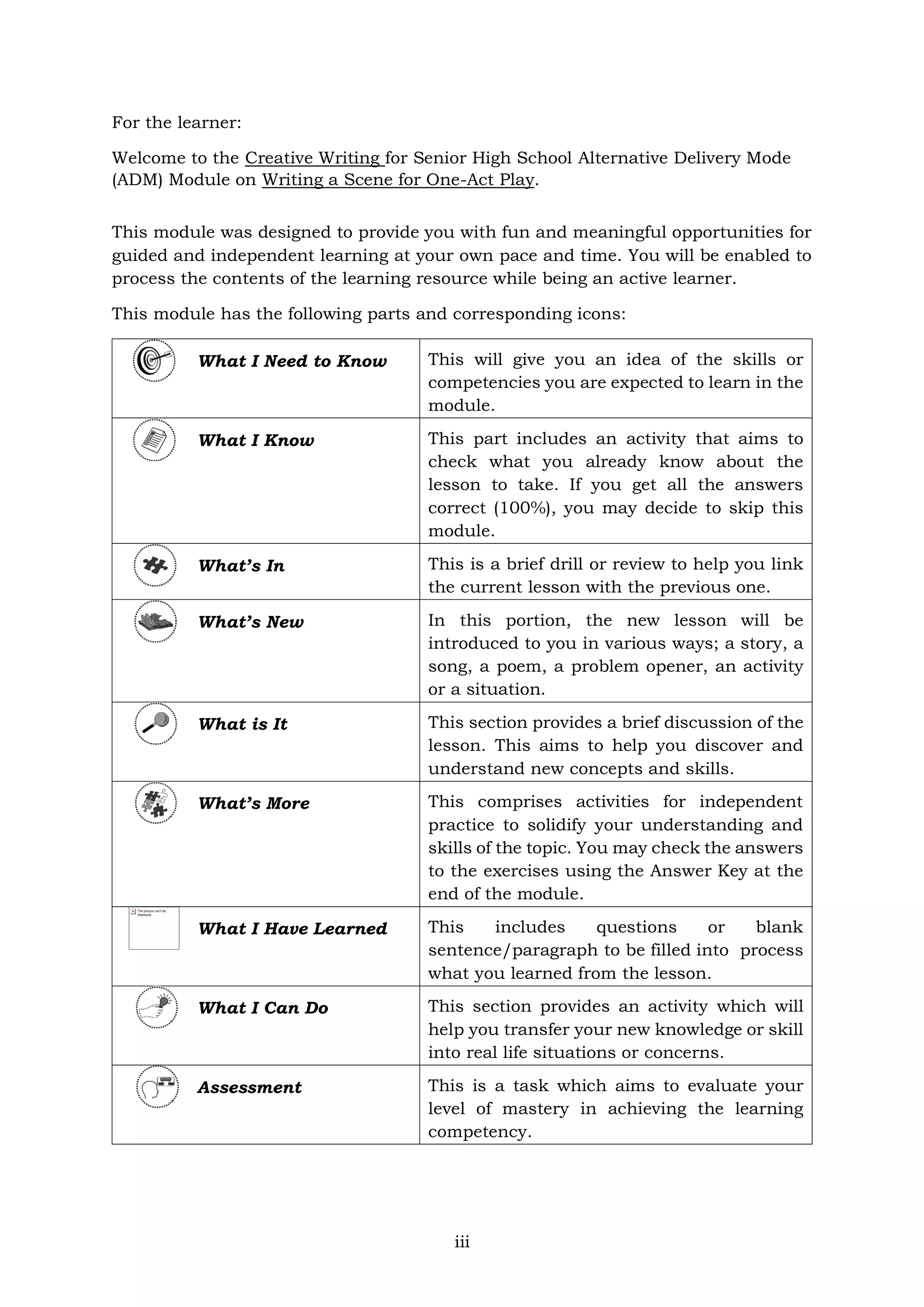 Sdo navotas creative_writing_q2_m5_writing a scene for one-act play.fv(28) | PDF