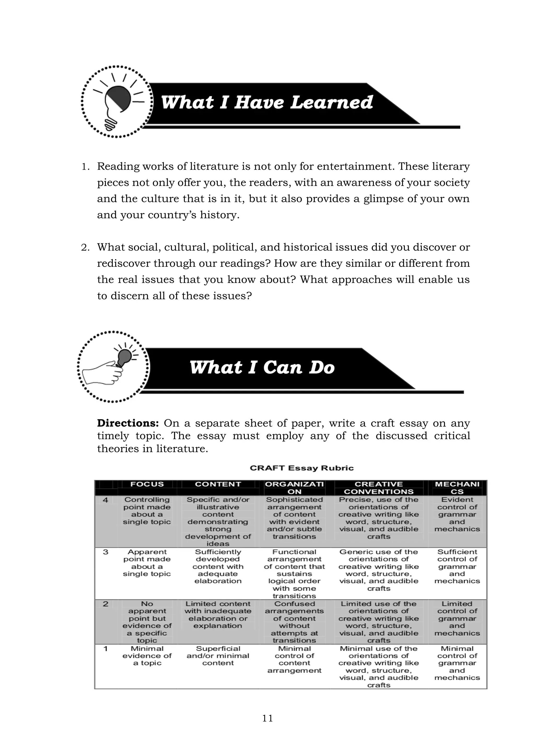 Sdo navotas creative_writing_q2_m6_writing a craft essay.fv(22) | PDF