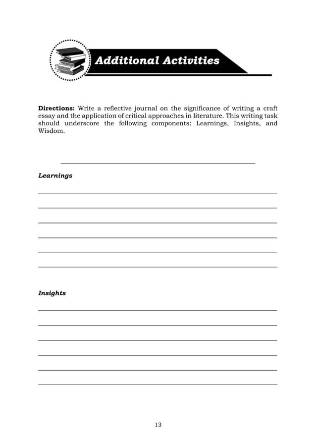 Sdo navotas creative_writing_q2_m6_writing a craft essay.fv(22) | PDF ...