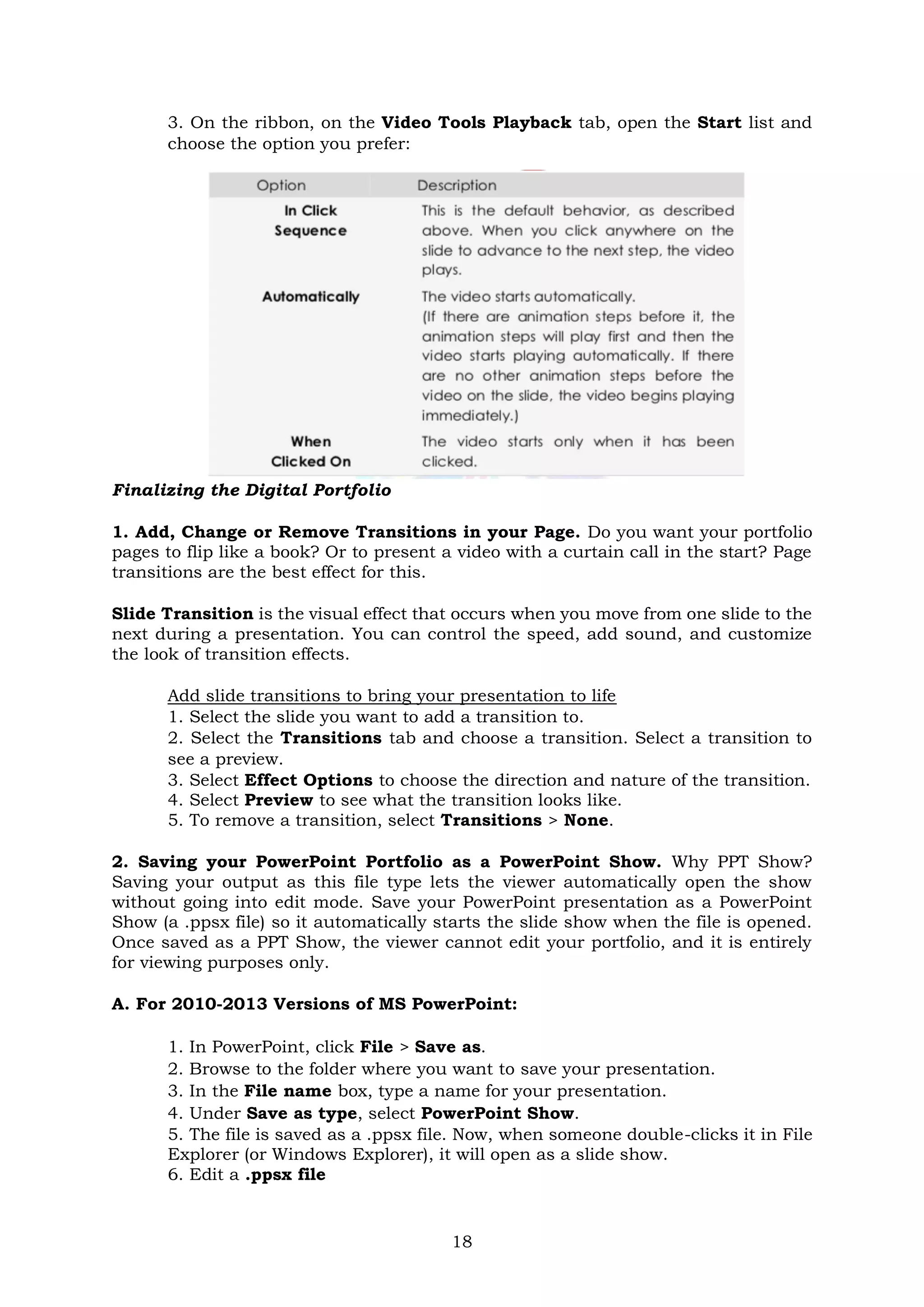 Sdo navotas creative_writing_q2_m7_creating an online portfolio of the ...