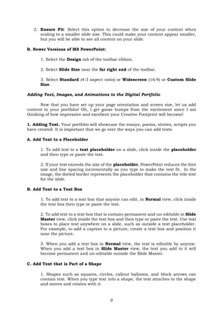 Sdo navotas creative_writing_q2_m7_creating an online portfolio of the ...