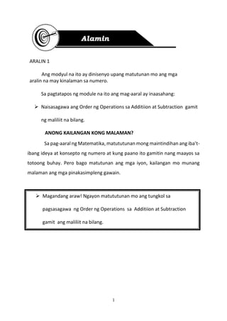 QUARTER 2 MODYUL 4 MATHEMATICS GRADE TWO | PDF