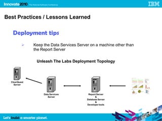 Best Practices and Lessons Learned on Our IBM Rational Insight ...
