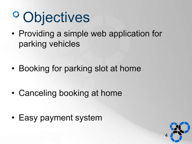 An Online Car Parking System (Features & Diagrams Only) | PPTX