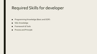 SoftwareDevelopmentProcess | PPT