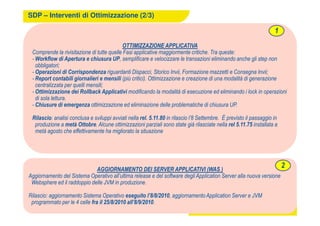 Sdp project overview - incontro sindacale | PDF