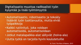 Hyvinvointivaltio ja uudet yhteiskunnalliset haasteet | PPT