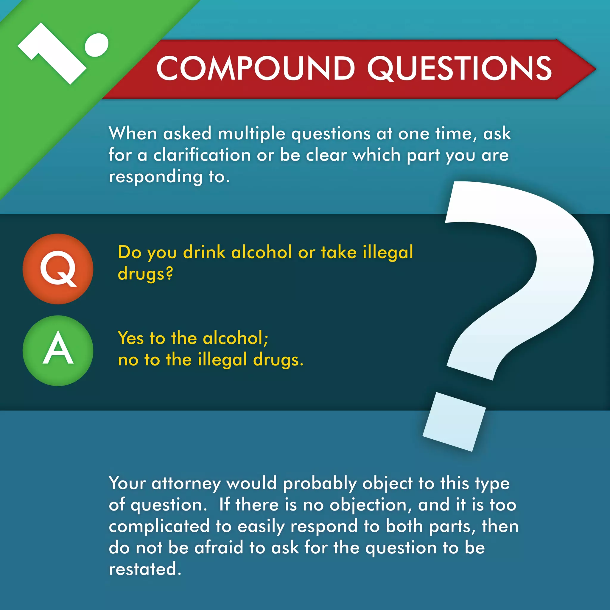 10 tips for answering difficult deposition or cross examination ...