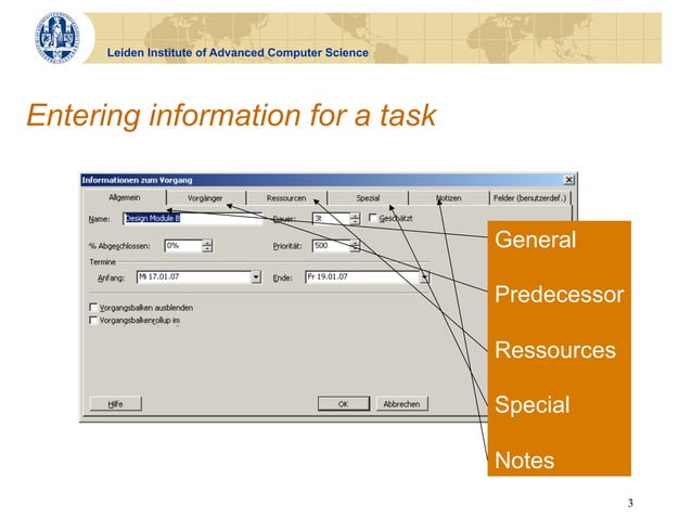 SDPM - Lecture 4a - MS Project – High Level Introduction | PDF