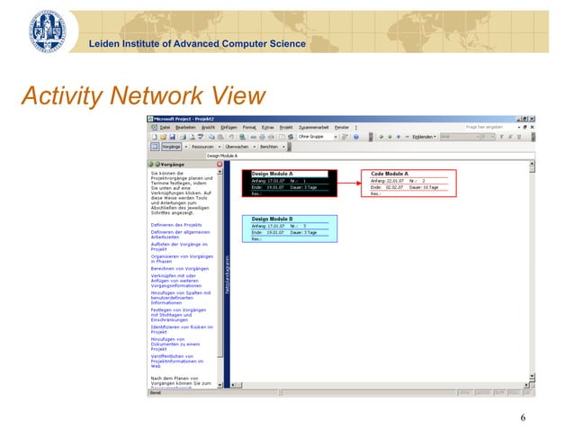 SDPM - Lecture 4a - MS Project – High Level Introduction | PDF