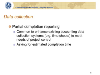 SDPM - Lecture 7 - Project monitoring and control | PDF | Web ...