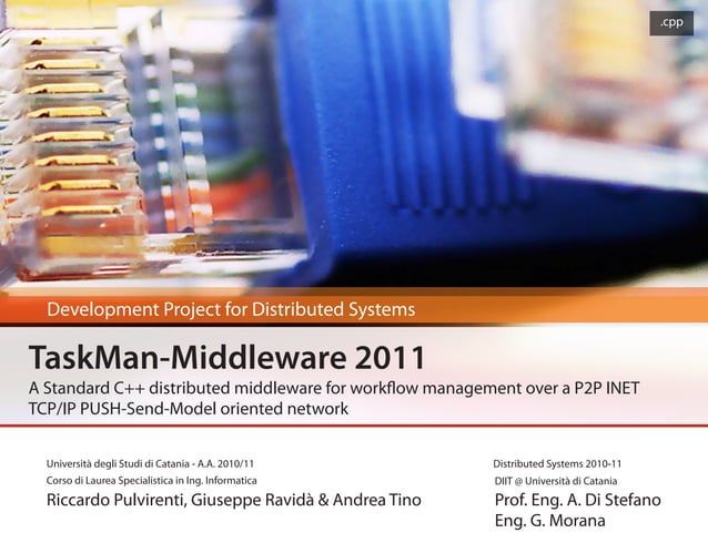 TaskMan-Middleware 2011 | PPT