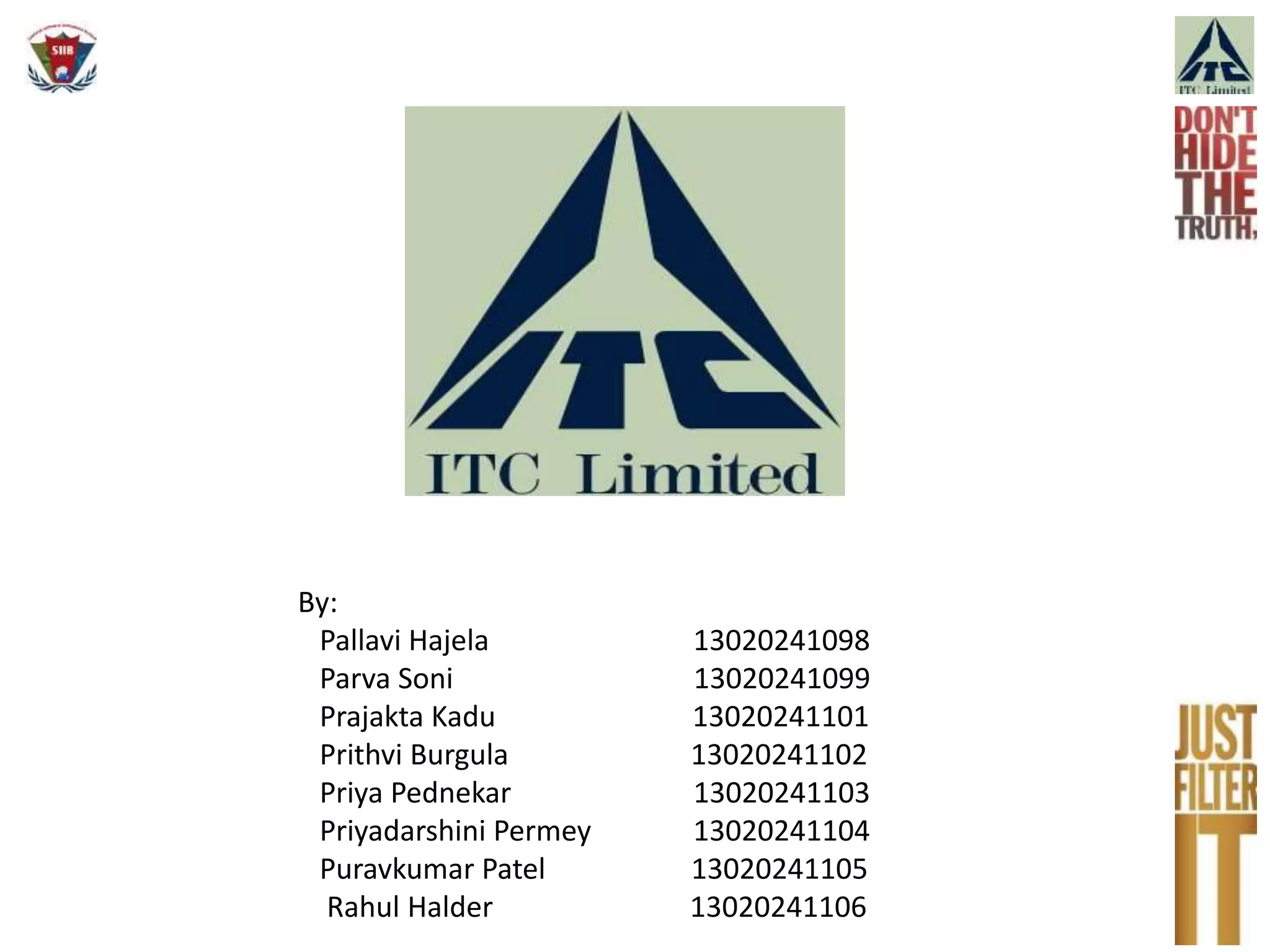 Distribution channel of ITC Cigarette | PPTX