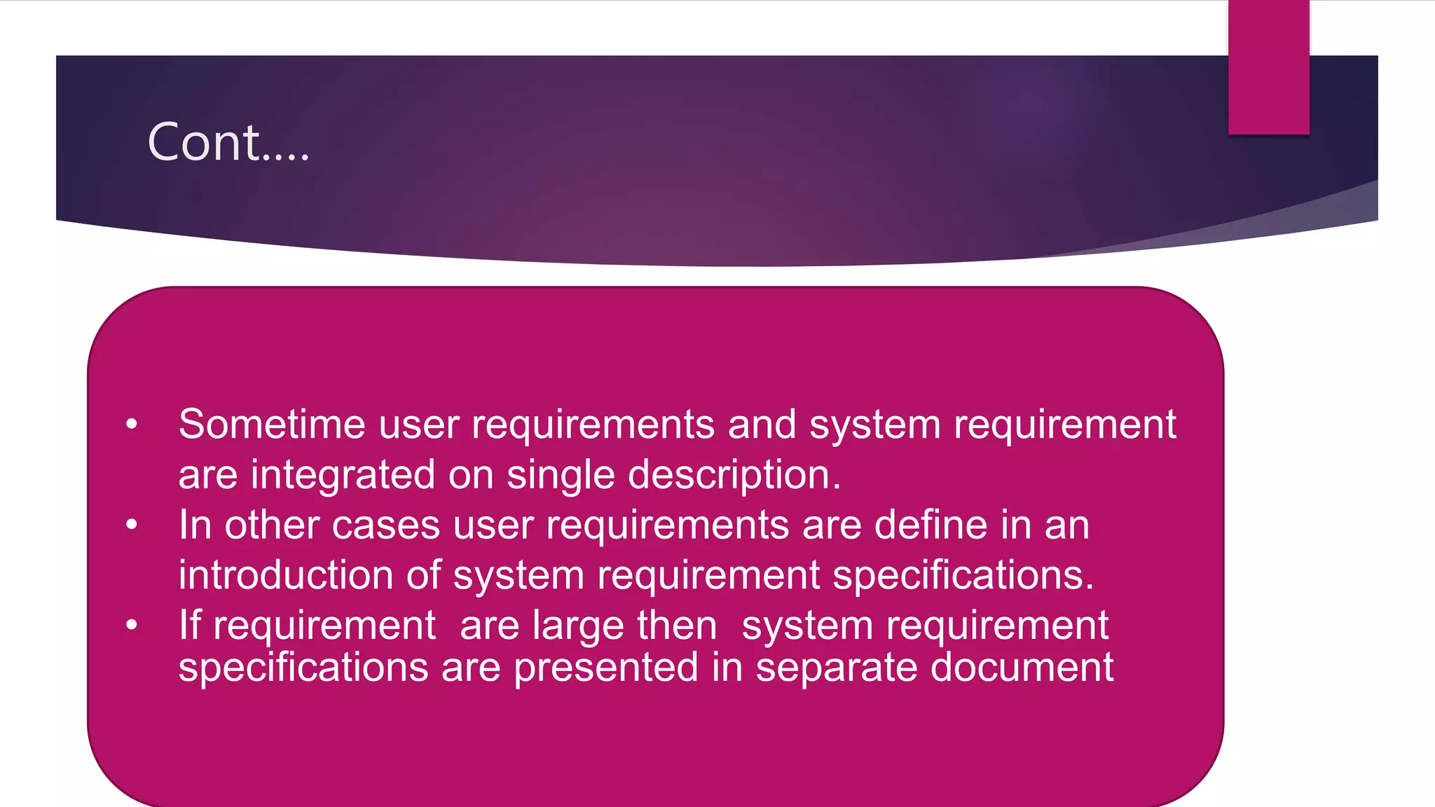 software requirement specification | PPTX